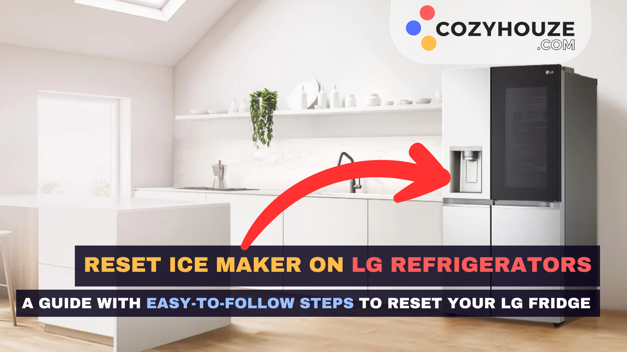 Reset Ice Maker on an LG Refrigerator - How To Guide