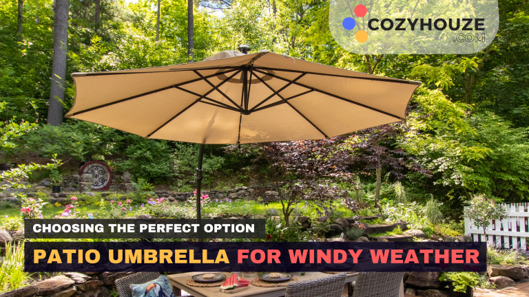 Finding the Best Patio Umbrella for Windy Weather