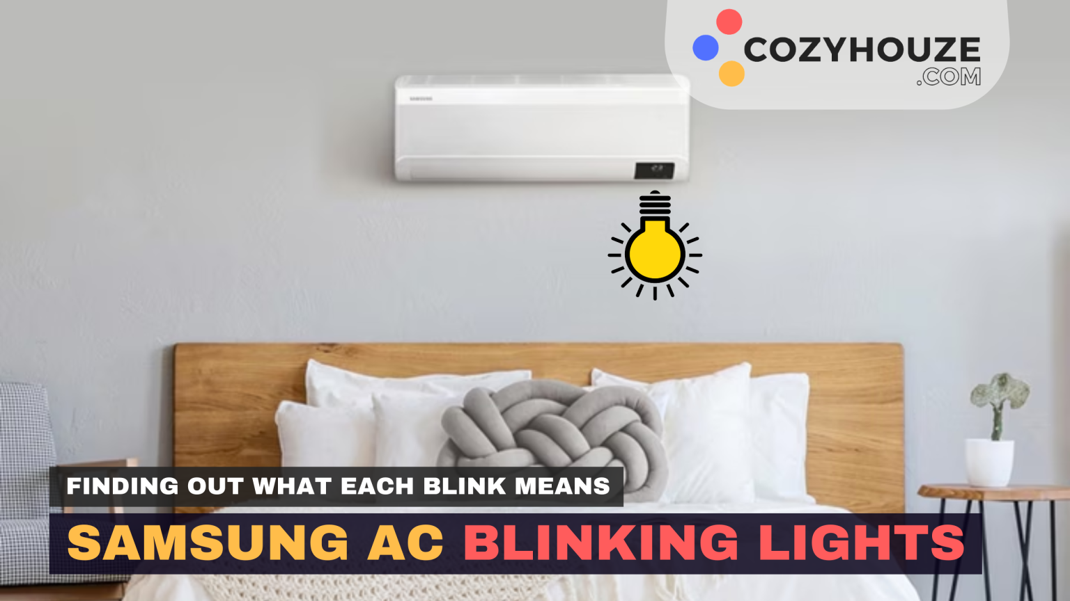 Decoding Blinking Lights on Samsung Air Conditioner