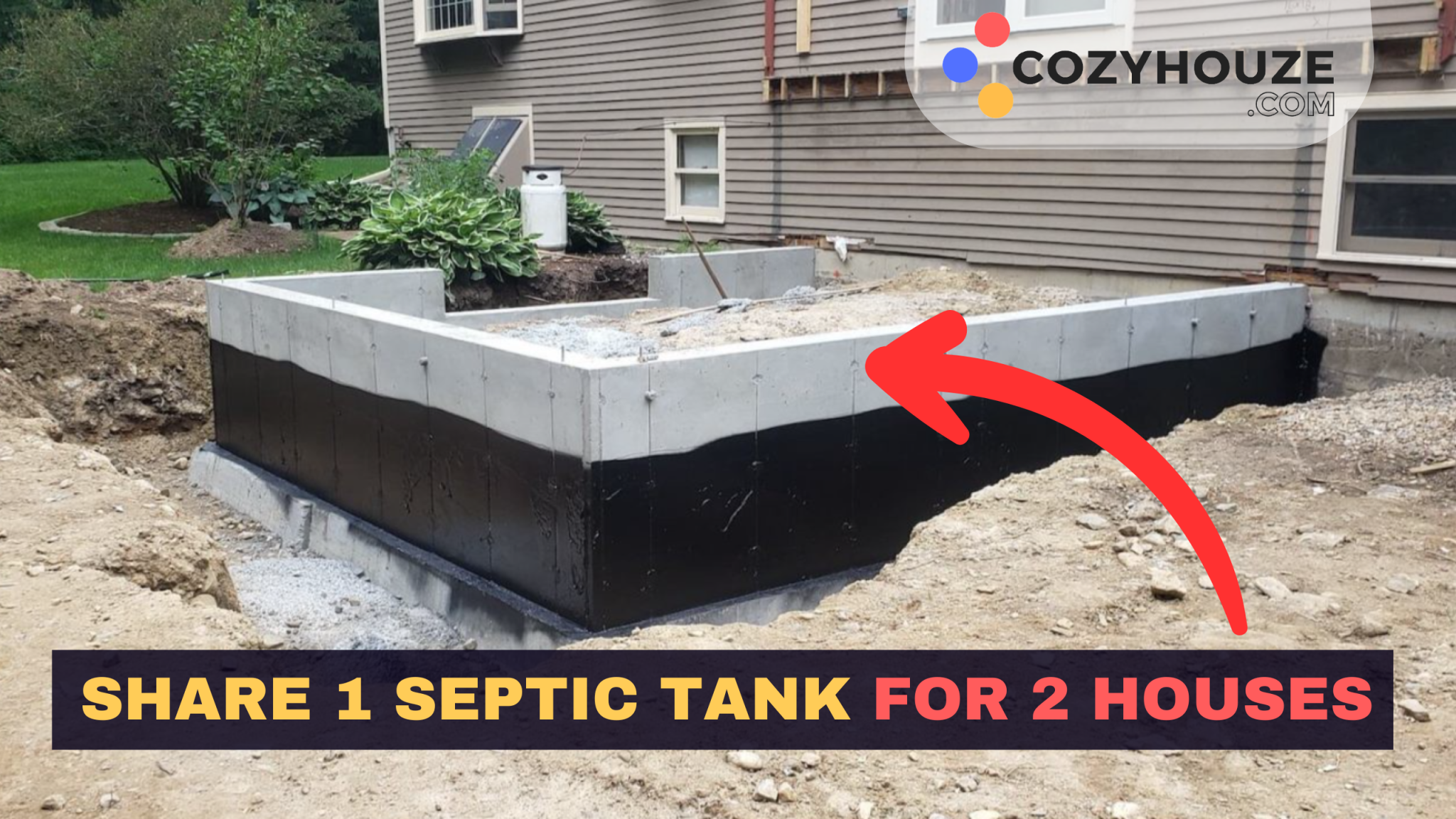 Sharing 1 Septic Tank For 2 Houses: Is It Possible?